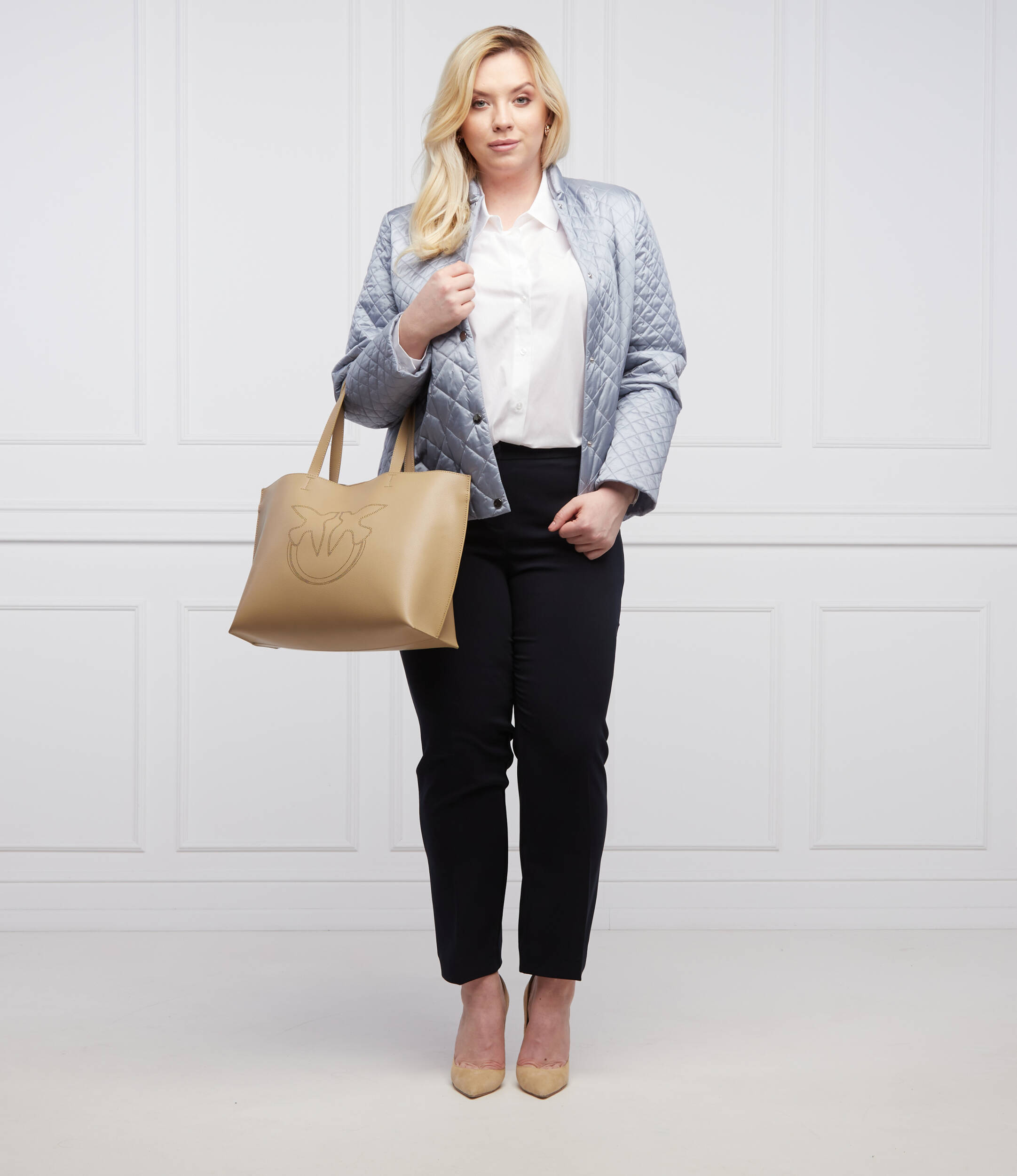 Παντελόνι τσιγάρο REGINA Plus size | Regular Fit Persona by Marina ...